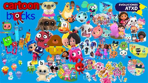 Evolucion De Cartoonblocks 2023 2025 Atxd By Cristiangranero On