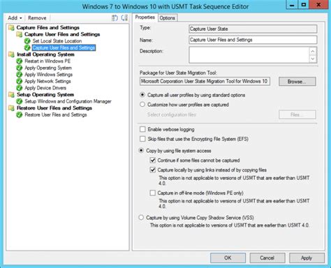 Refreshing A Windows 7 Computer To Windows 10 Using Usmt And Sccm