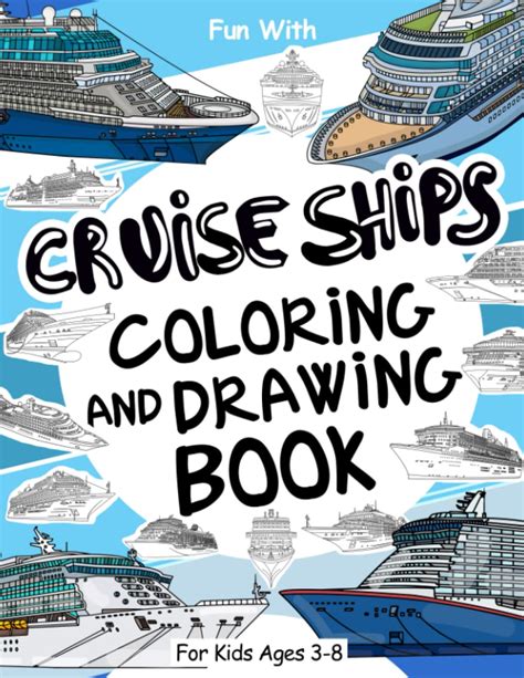 Free Printable Cruise Ship Coloring Pages [2025]