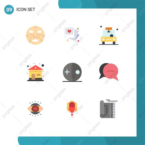 Color Grid Vector PNG Images Set Of 9 Vector Flat Colors On Grid For Costume Gallert Set For