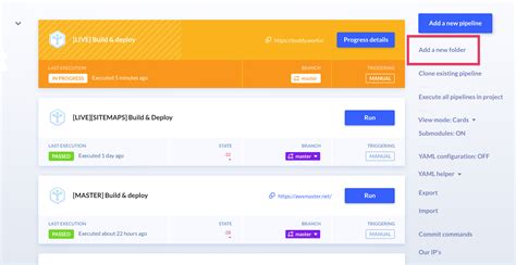 New Feature Execute All Pipelines In Folder