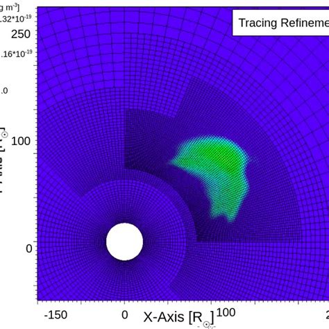 Adaptive Mesh Refinement Level 3 For The Cme Density Tracing Function