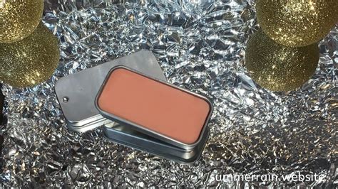 Beeswax Solid Perfume Summer Rain