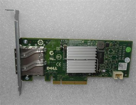 Dell LSI 6Gbps SAS HBA Dual Port External 12DNW H200E Full Height Bracket Computers Tech