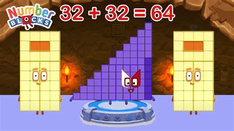 Numberblocks Learning Academy 32 Numberblocks 32 33 34 Numberblocks