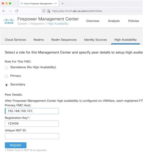 Cisco FMC HA Configuration HOWtoRouteSwitch