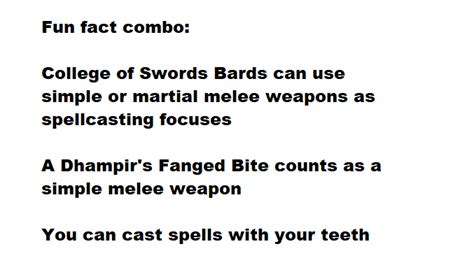 Weird Combos And Such R Dndmemes