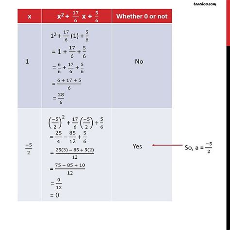 Example 8 Factorise 6x2 17x 5 By Splitting The Factorisation B
