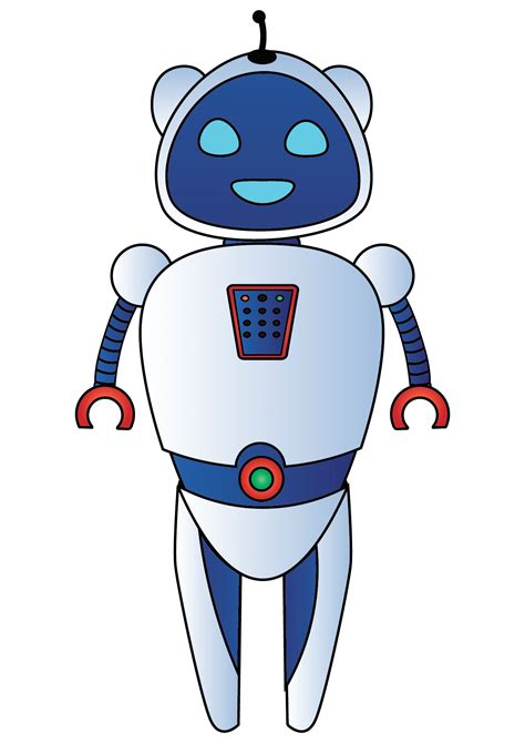 How To Draw A Robot Step By Step
