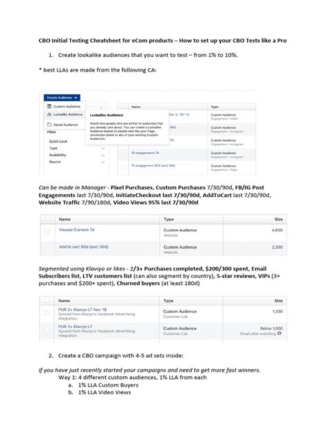 Cbo Pro Testing Cheatsheet 33182 Pdf