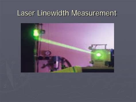 Laser Linewidth Measurement Pdf