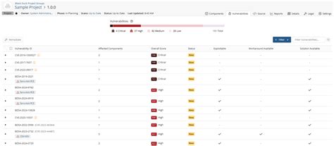 Viewing Vulnerability Details