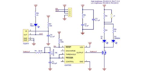 Pololu Schematic Diagram For The Pololu 38 Khz Ir Proximity Sensor Original Irs05a Version