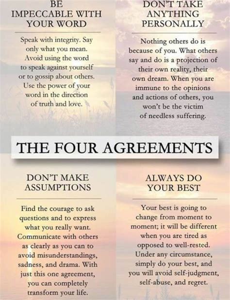 The Four Agreements Book Artofit