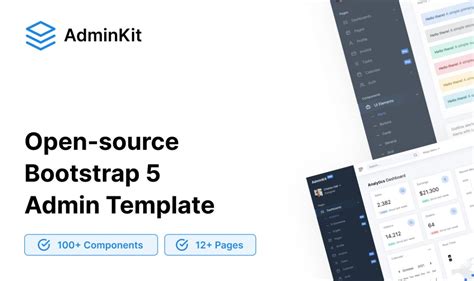 adminkit lifetime free deal bootstrap 5 admin template
