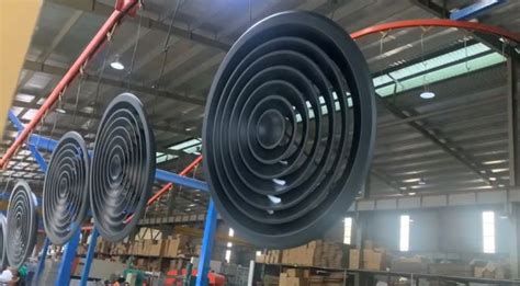 ROUND DIFFUSER LOUVER FACE TYP