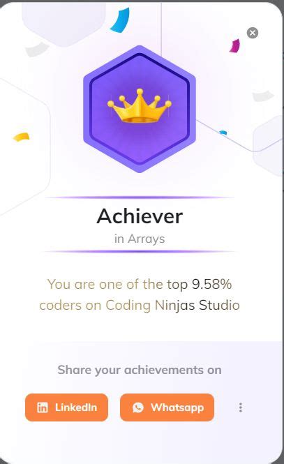 Ankita Kumari On Linkedin Codingninjas Topcoders Achievementunlocked Codelife Techcommunity