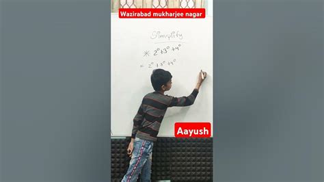Simplify Mathshorts Maths Viralmaths Shortsfeed Shorts Trending