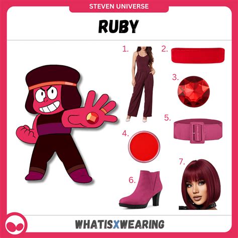 Dress Like Ruby From Steven Universe Diy Costume Guide