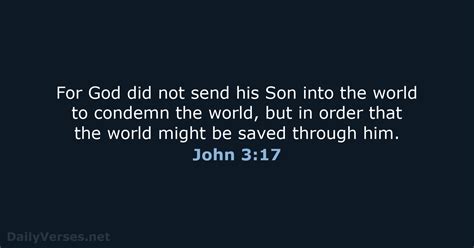 John 3 17 Bible Verse Esv