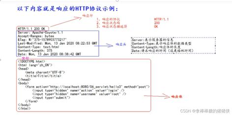 Javaweb的请求协议和响应协议java 请求判断协议 Csdn博客