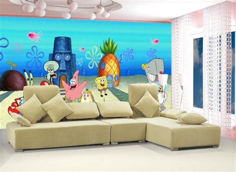 Spongebob Mural 849x623 Wallpaper