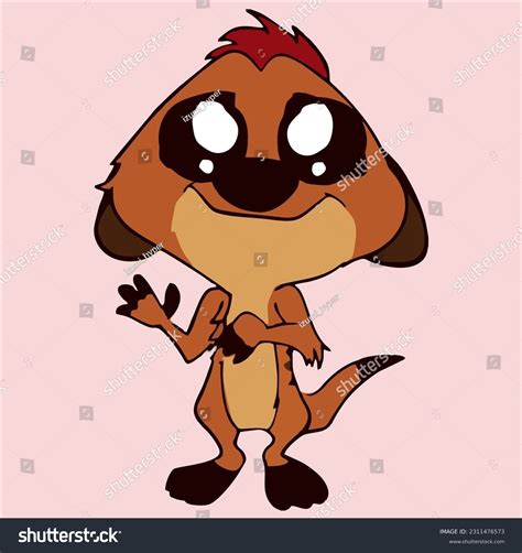 Jakarta Indonesia May 26 2023 Timon Stock Vector Royalty Free