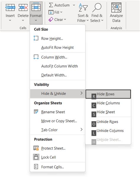 Can Unhide A Column In Excel Word и Excel помощь в работе с программами