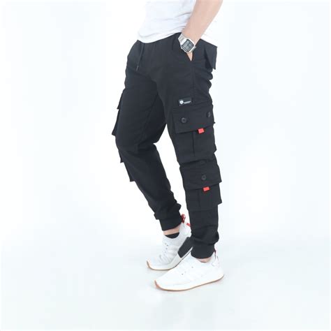 Jual Celana Panjang Jogger Two Pokets Pria New Folksystem Shopee Indonesia
