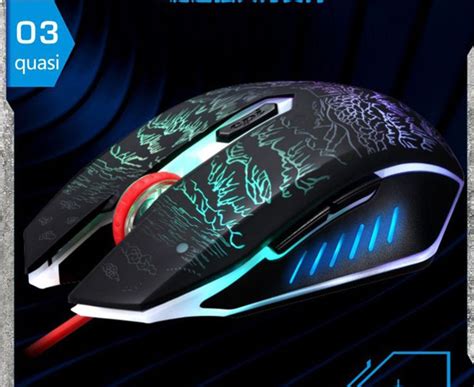 Adjustable Usb Wired Gaming Mouse