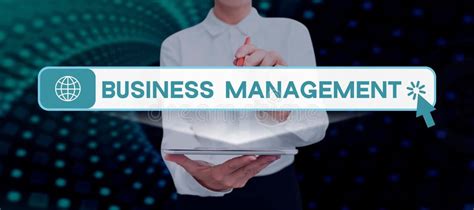 Sign Displaying Business Management Internet Concept Rewriting Aiming