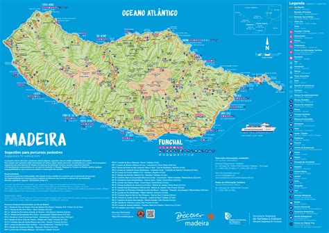 Printable Map Of Madeira
