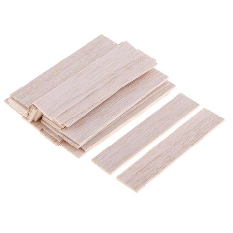 Natural Round Balsa Wood Woodcraft Flat Sticks Dowel Tiktok Shop Philippines