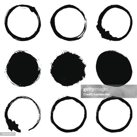 1 108 Circular Brush Graphic High Res Illustrations Getty Images