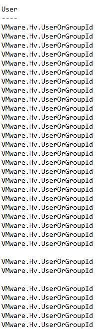 Horizon View Powercli Help Rvmware