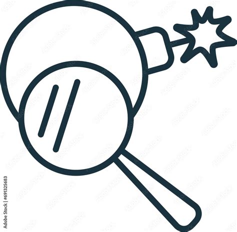 Risk Prediction Icon Monochrome Simple Sign From Operation Management