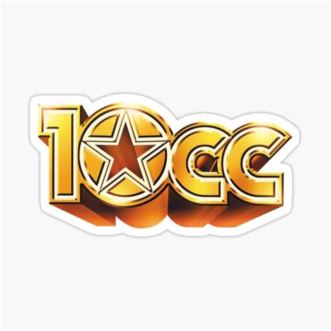 10cc Band 10 Cc Band Sticker For Sale By Axcastarlai Redbubble