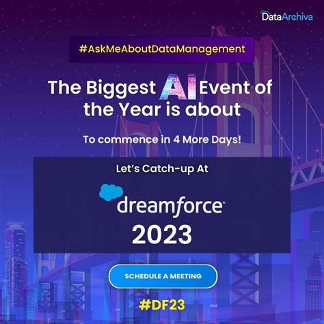 Df23 Salesforce Askmeaboutdatamanagement Dreamforce Dataarchiva Ceptes Ai Data Crm