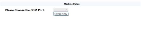 Wpf DataBinding C ObservableCollection SerialPort To Combobox SerialPort GetPortNames