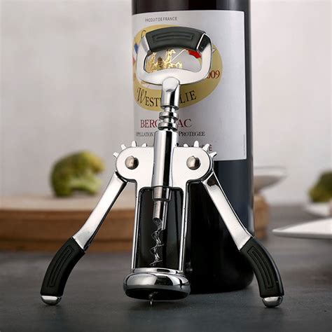 Zinc Alloy Premium Wing Corkscrew Wine Bottle Opener