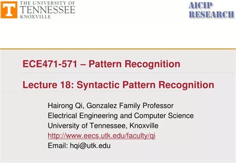 ppt syntactic pattern recognition in machine learning powerpoint