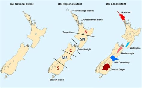 The Varying Spatial Extents And Different Localities Used To Stratify