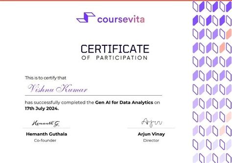 vishnu kumar on linkedin generativeai dataanalytics machinelearning