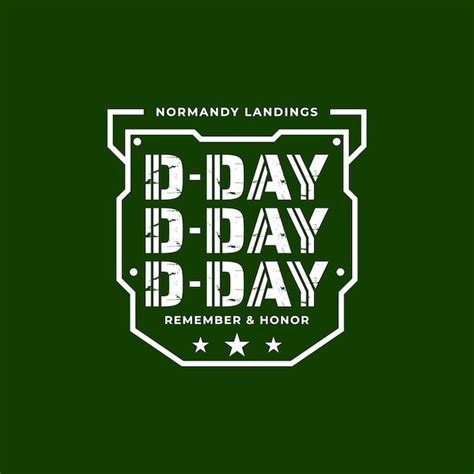 Premium Vector Dday Normandy Landing Design Collection