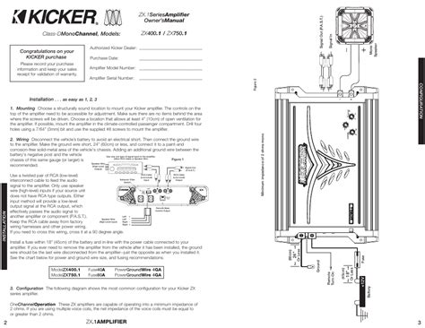 Kicker Wiring Diagrams