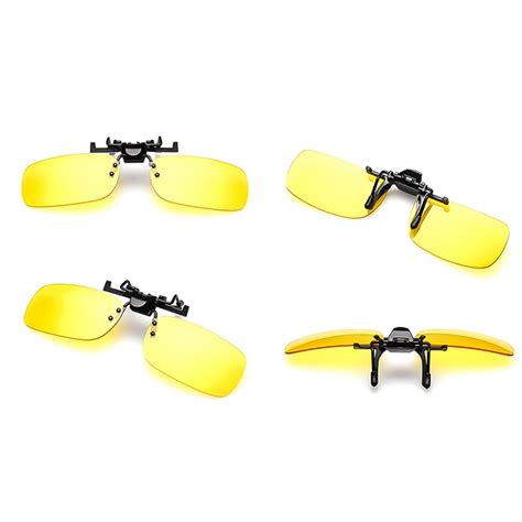 Car Night Driving Glasses Polarized Clip On Sungla Grandado
