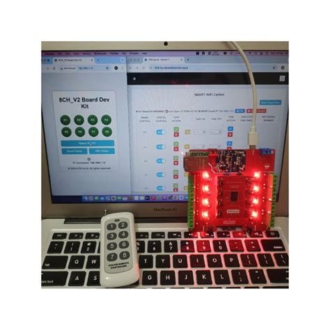 Jual Modul Relay Wifi 8ch Iot Ethernet Lan Remote Rf433mhz Button Step Down Dc To Dc