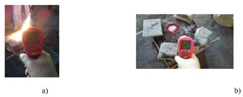 In Mold Temperature Measurements A Temperature Measurement During