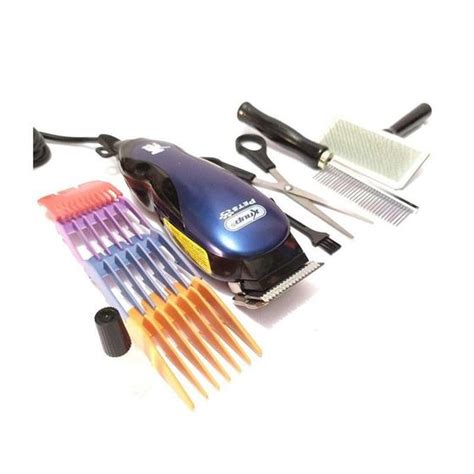 Kit Máquina De Tosa Com Pentes E Tesoura Para Cão Ou Gato Pet2506