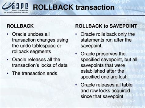 ppt transaction control and isolation levels in oracle powerpoint